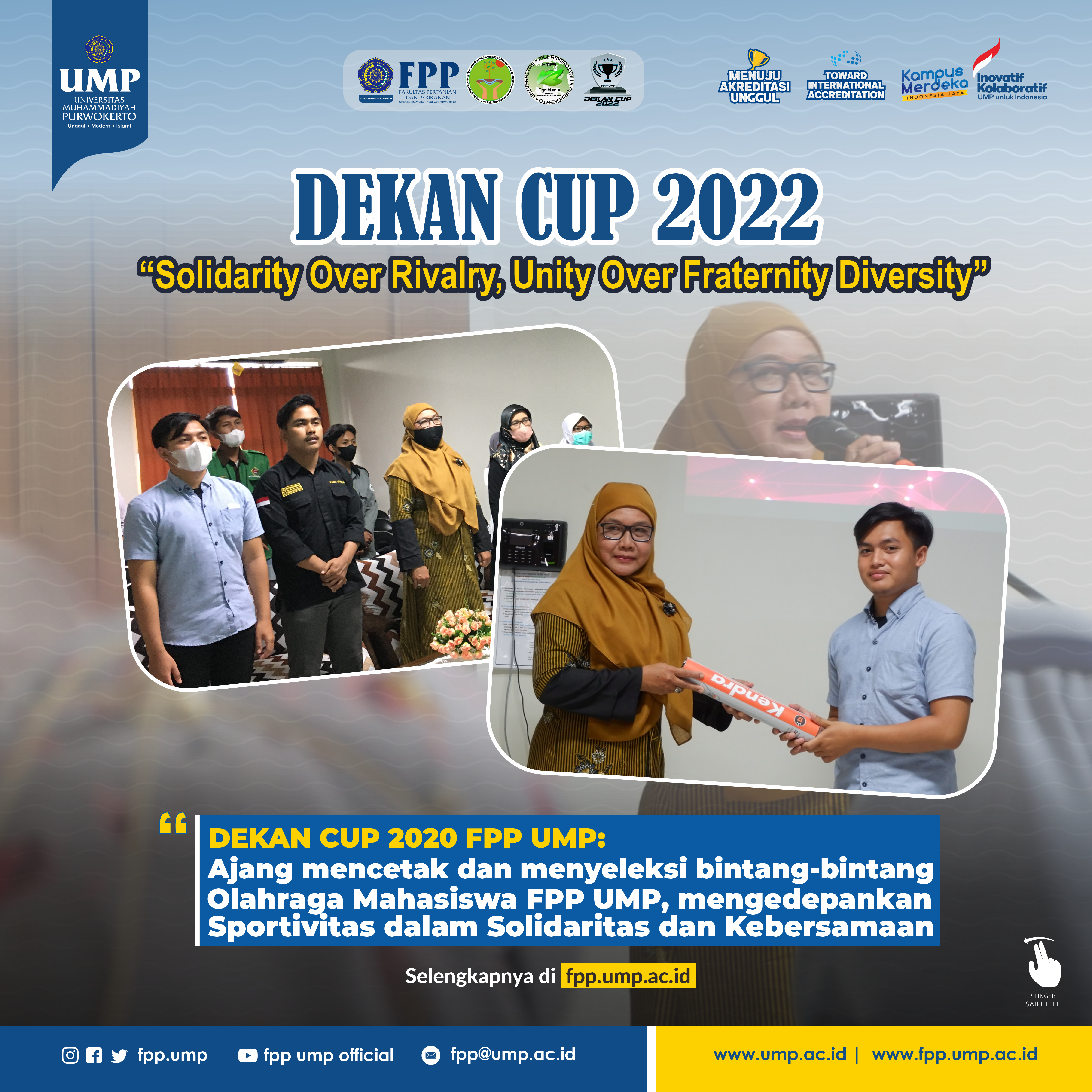 Dekan Cup 2022 “Solidarity Over Rivairy, Unity Over Fraternity ...